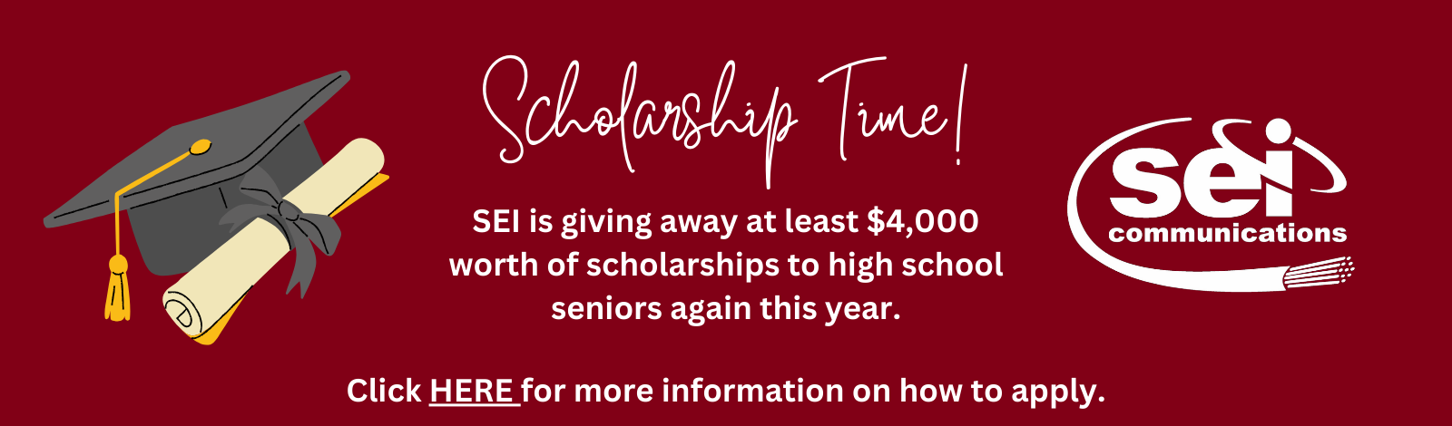 Congratulations to our 2024 SEI Communications scholarship winners! | SEI Communications, Inc